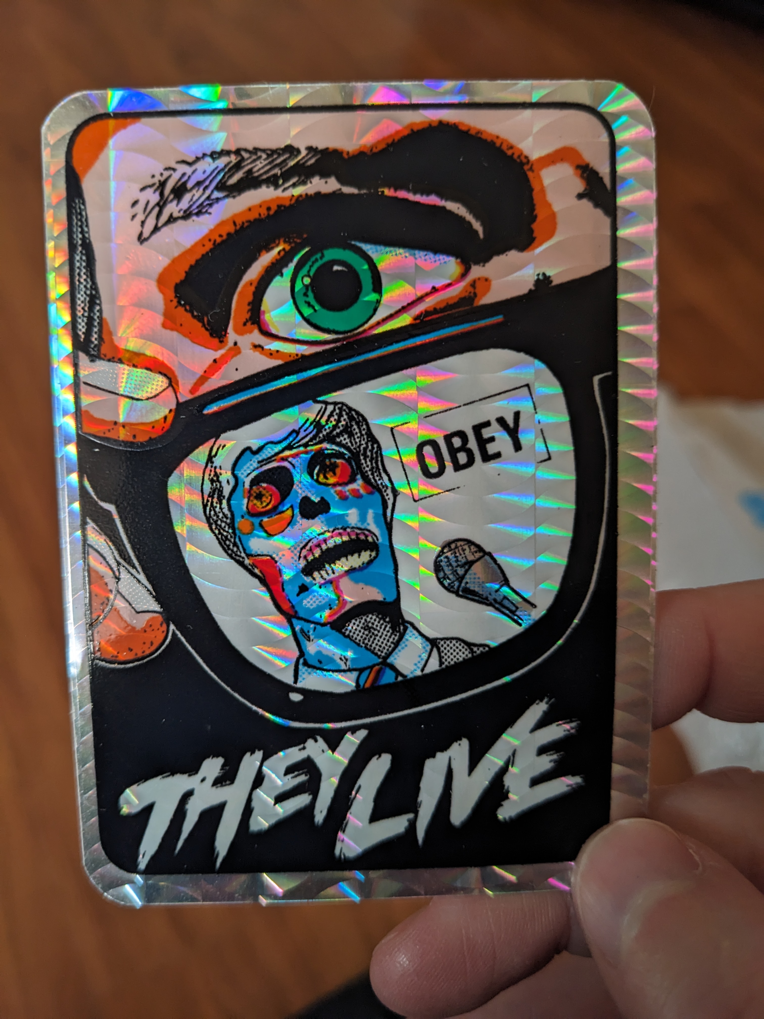 Fear Flashbacks! – PRISM STICKERS – “They Live” – UNBOUND HORROR BLOG