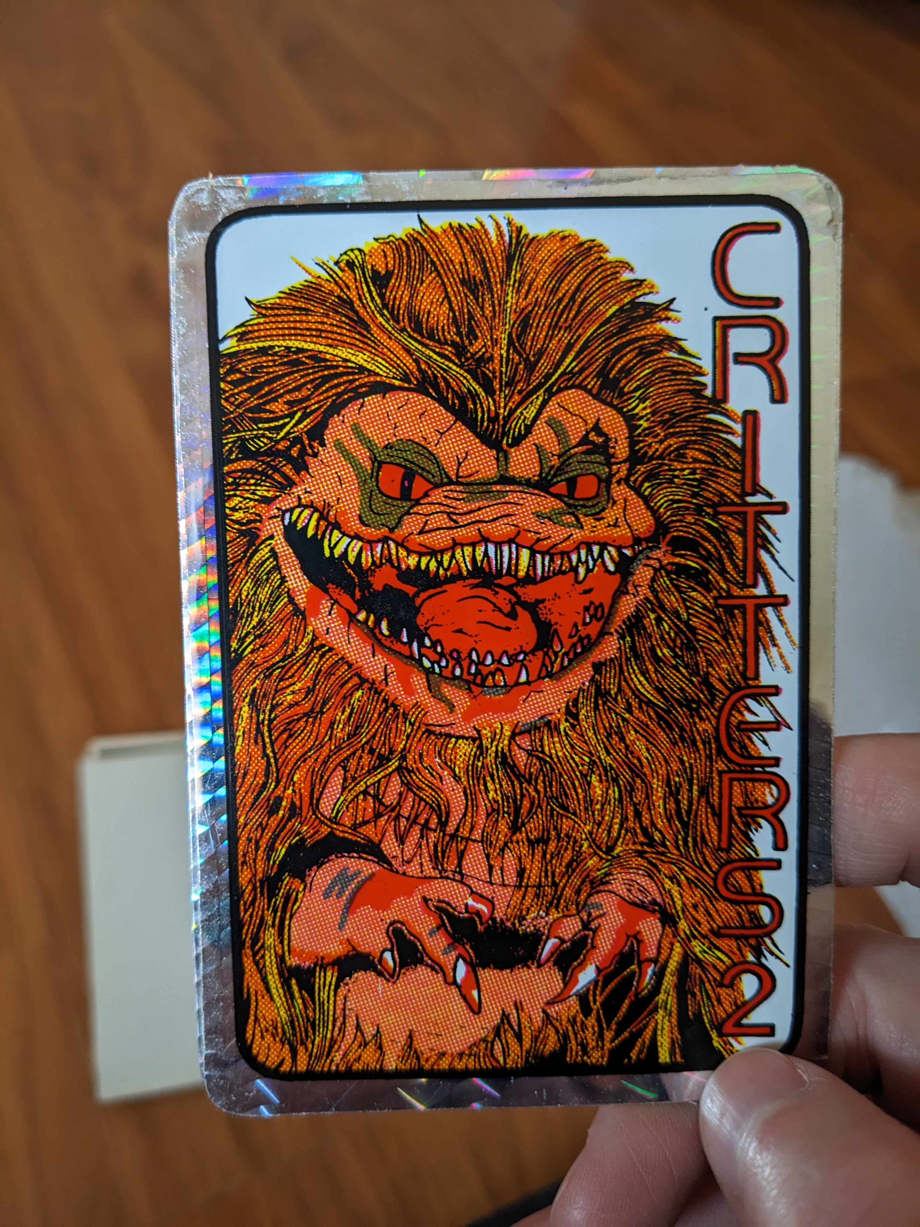 Fear Flashbacks! – PRISM STICKER – “Critters 2: The Main Course ...