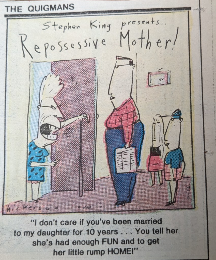 Killer Memes & Comics! – The Quigmans: “Stephen King presents ...