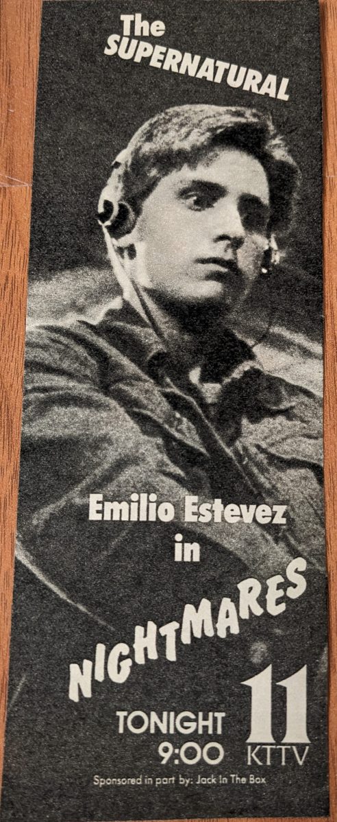 Fear Flashbacks! – Hey, NIGHTMARES in on TV tonight! – UNBOUND HORROR BLOG