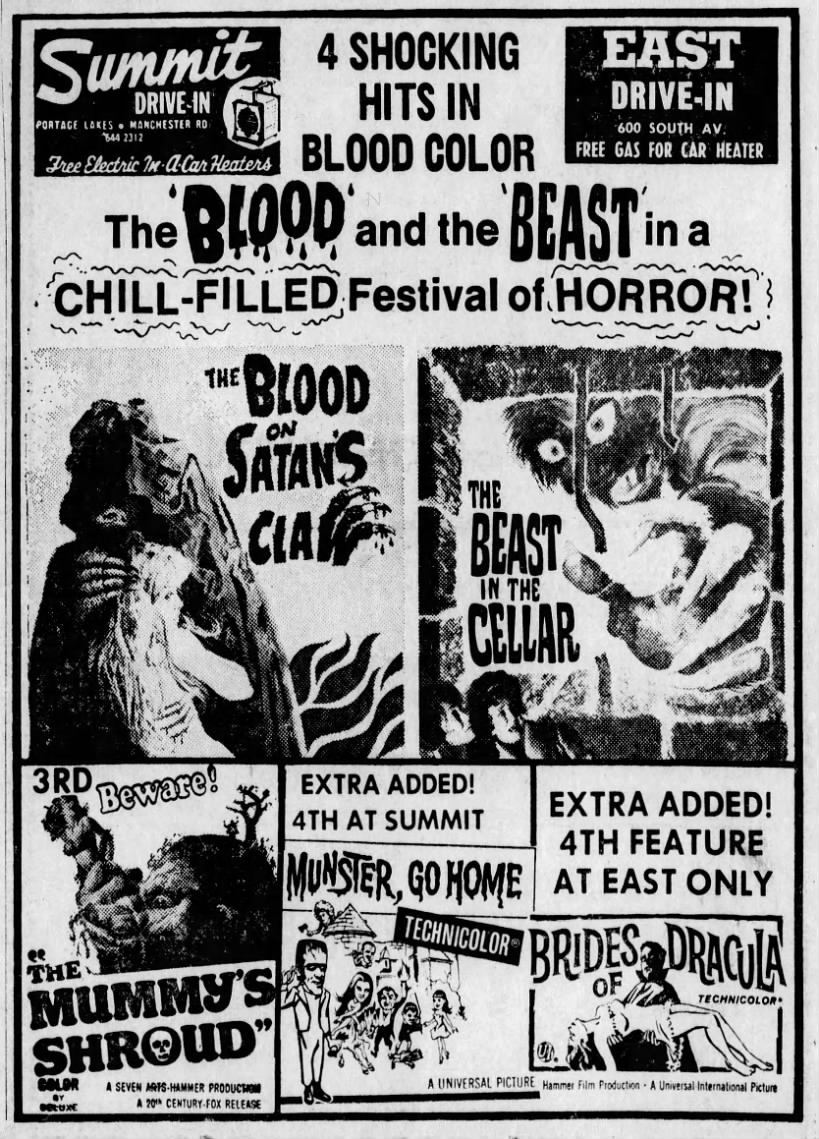 Fear Flashbacks! – A night at the drive-in back in 1972 – UNBOUND ...